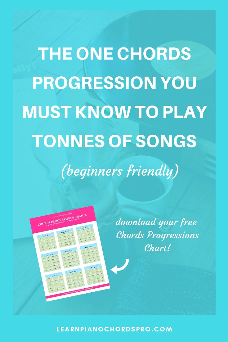 This piano chords progression is a must-learned as tonnes of beautiful ...
